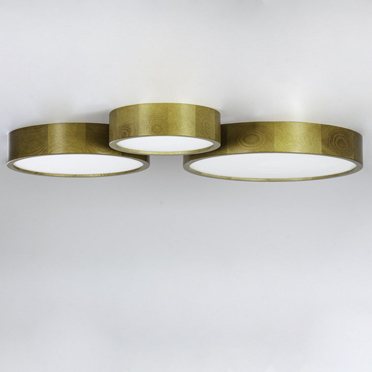 Ebern Designs Demitre 1-Light 27.5cm Flush Mount | Wayfair.co.uk