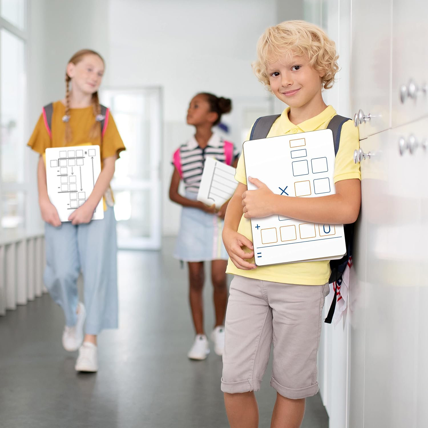 Scribbledo Dry Erase Multiplication & Division Board 9"x12" Double ...