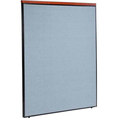 Interion Deluxe Blue Office Partition Panel | Wayfair