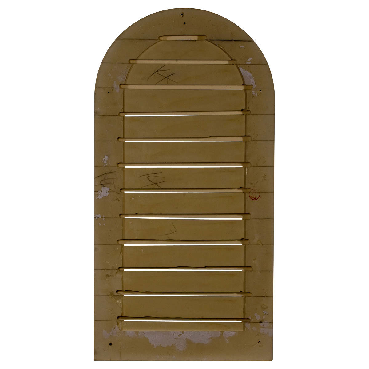 Ekena Millwork Cathedral Gable Vent Louver, Functional | Wayfair