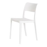 AllModern Vowa Outdoor Stacking Dining Side Chair | Wayfair