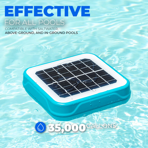 Zeki Shoggy Solar Pool Ionizer - Floating Water Cleaner & Purifier ...