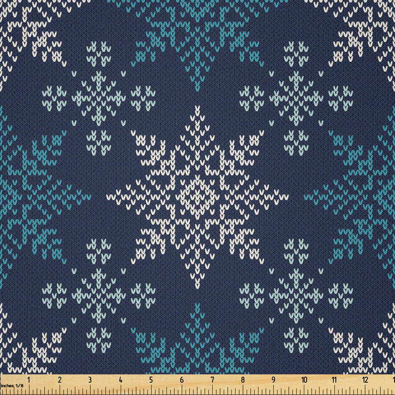 The Seasonal Aisle Alfonzia Winter Holiday Theme Fabric | Wayfair.co.uk