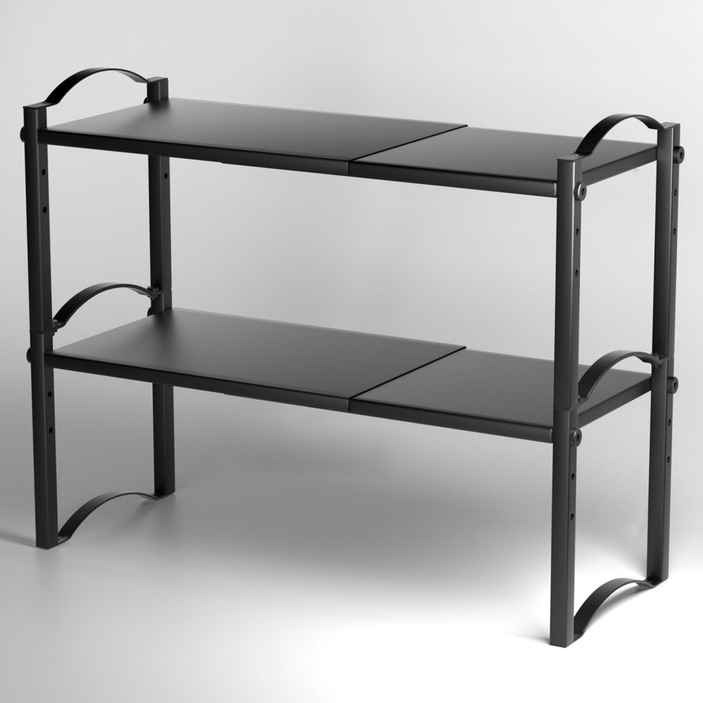Latitude Run® Expandable Stackable Cabinet Organizer Shelves | Wayfair