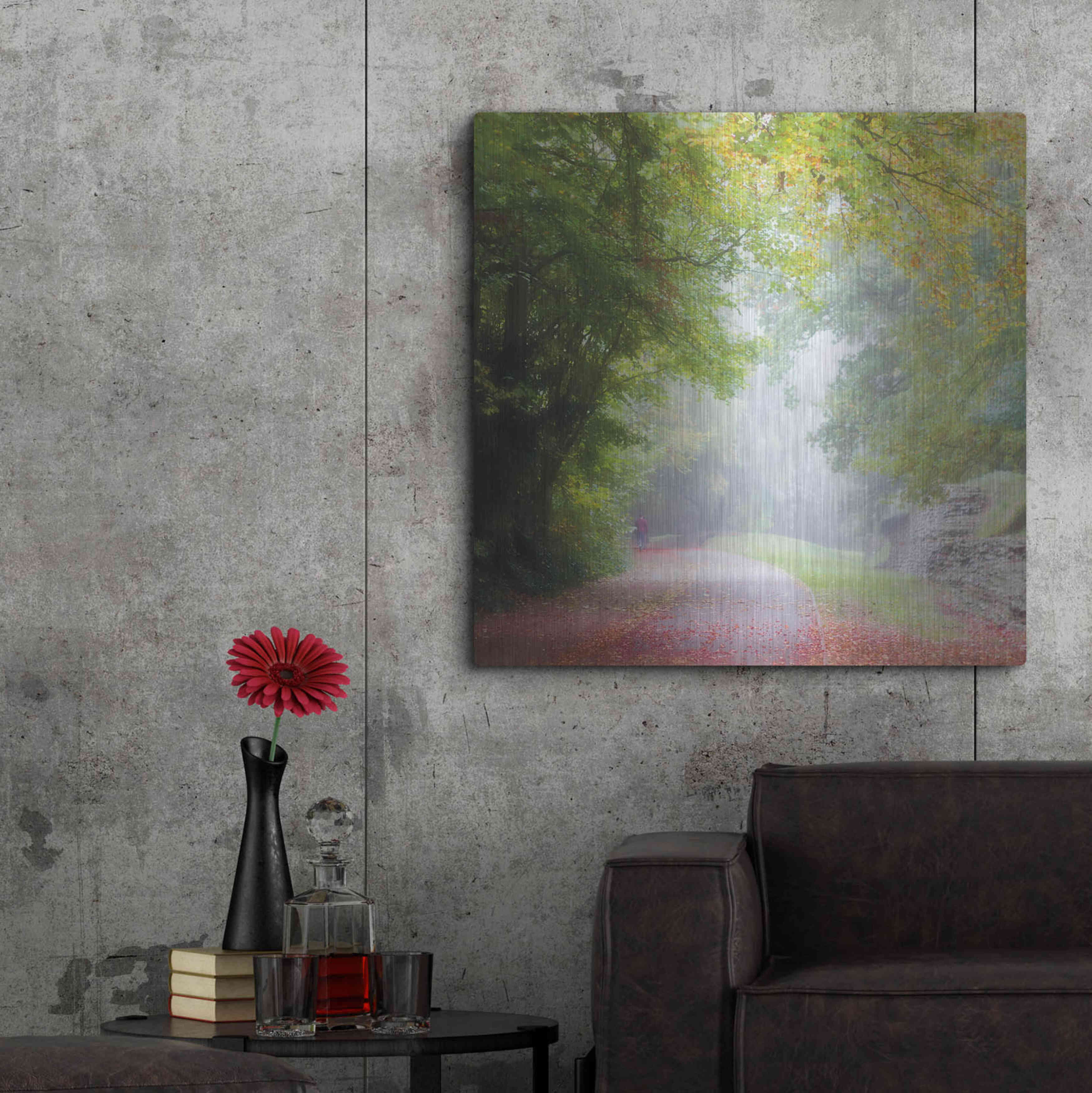 Red Barrel Studio Luxe Metal Art 'Into The Light' By Keri Bevan, Met ...
