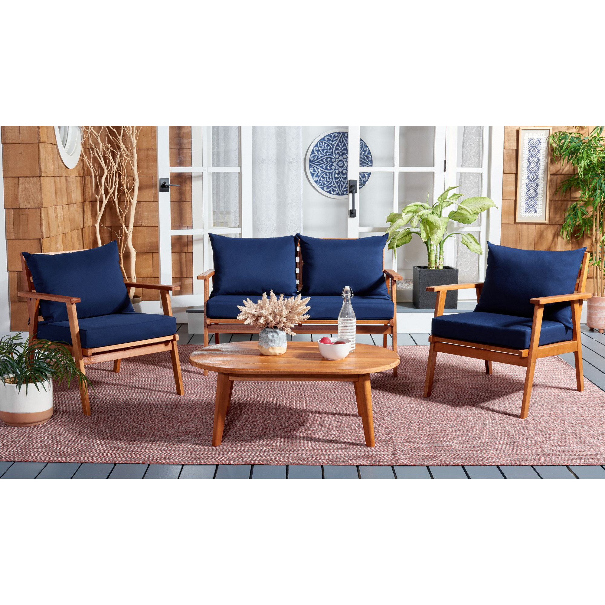 Corrigan Studio Aretta 4 Pc Living Set & Reviews - Wayfair Canada