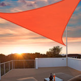 Triangle Shaped Shade Sails You'll Love | Wayfair