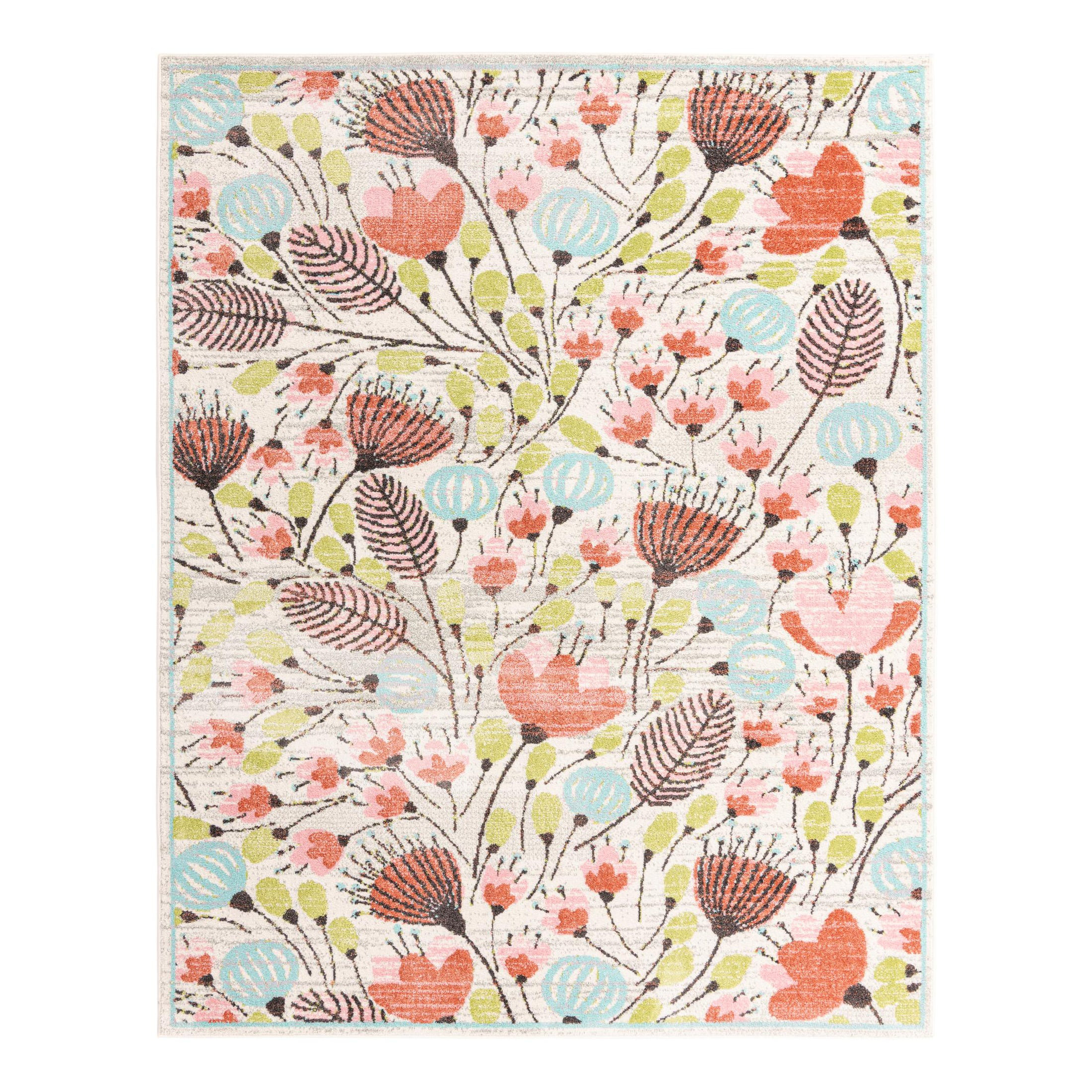Unique Loom Whimsy Kids Wildflowers Rug & Reviews | Wayfair