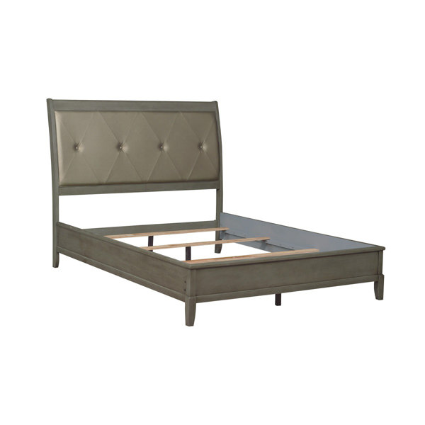 Latitude Run® Queen Tufted Platform Bed | Wayfair