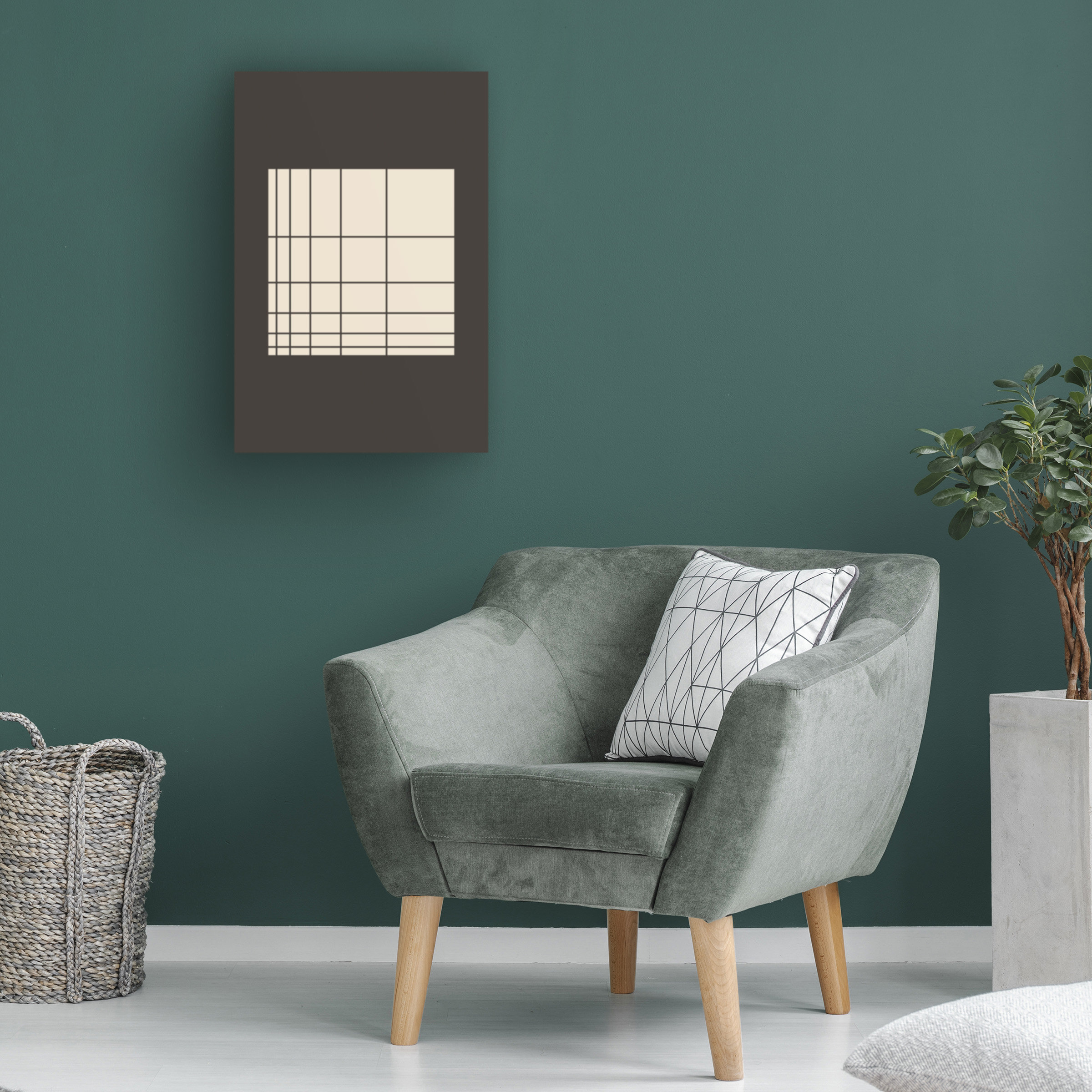 George Oliver Jay Stanley Geometric Vibes 3 On Canvas Print | Wayfair