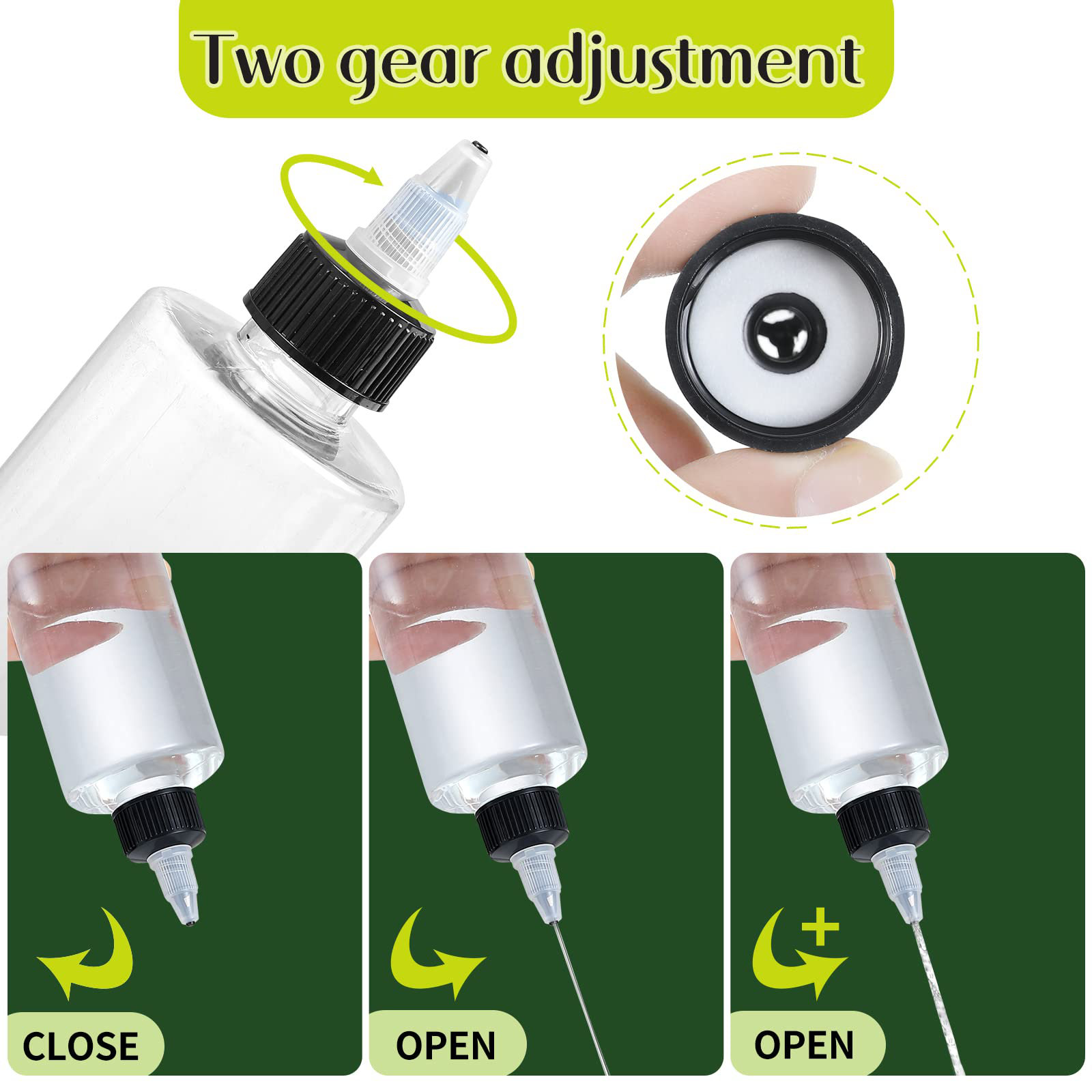 Mint Pantry 22 Pack 8 Oz Plastic Squeeze Bottles, Clear Oil Dispenser ...