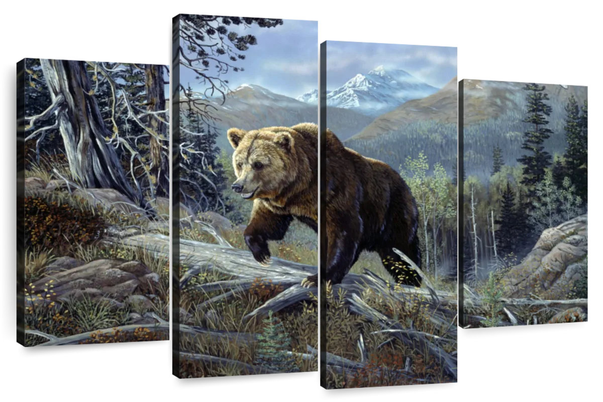 Ebern Designs Over The Top Grizzly - Wayfair Canada