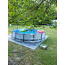 Beniar Above Ground Swimming Pool (12' x 30"), Round Outdoor Backyard ...