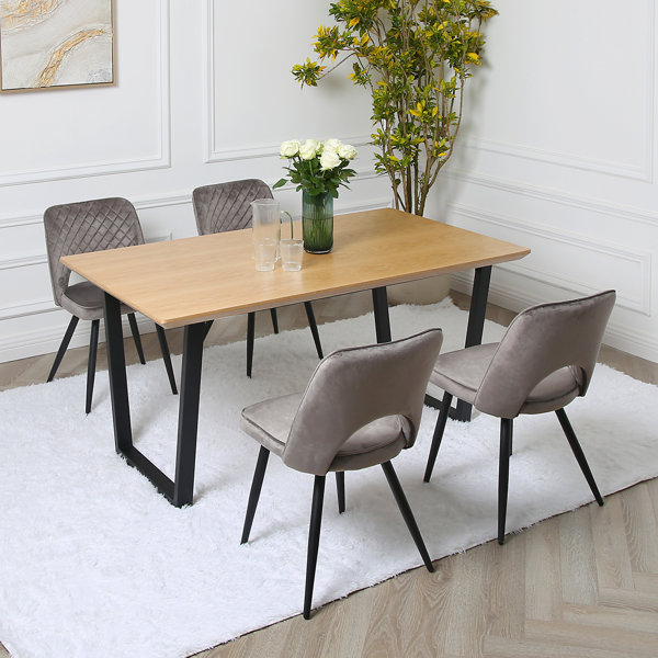 Brayden Studio Asfand 4 - Person Dining Set | Wayfair.co.uk