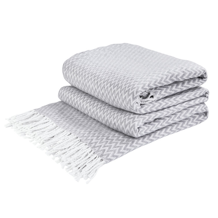 Latitude Run Cotton blankets Beeliar & Reviews | Wayfair.co.uk