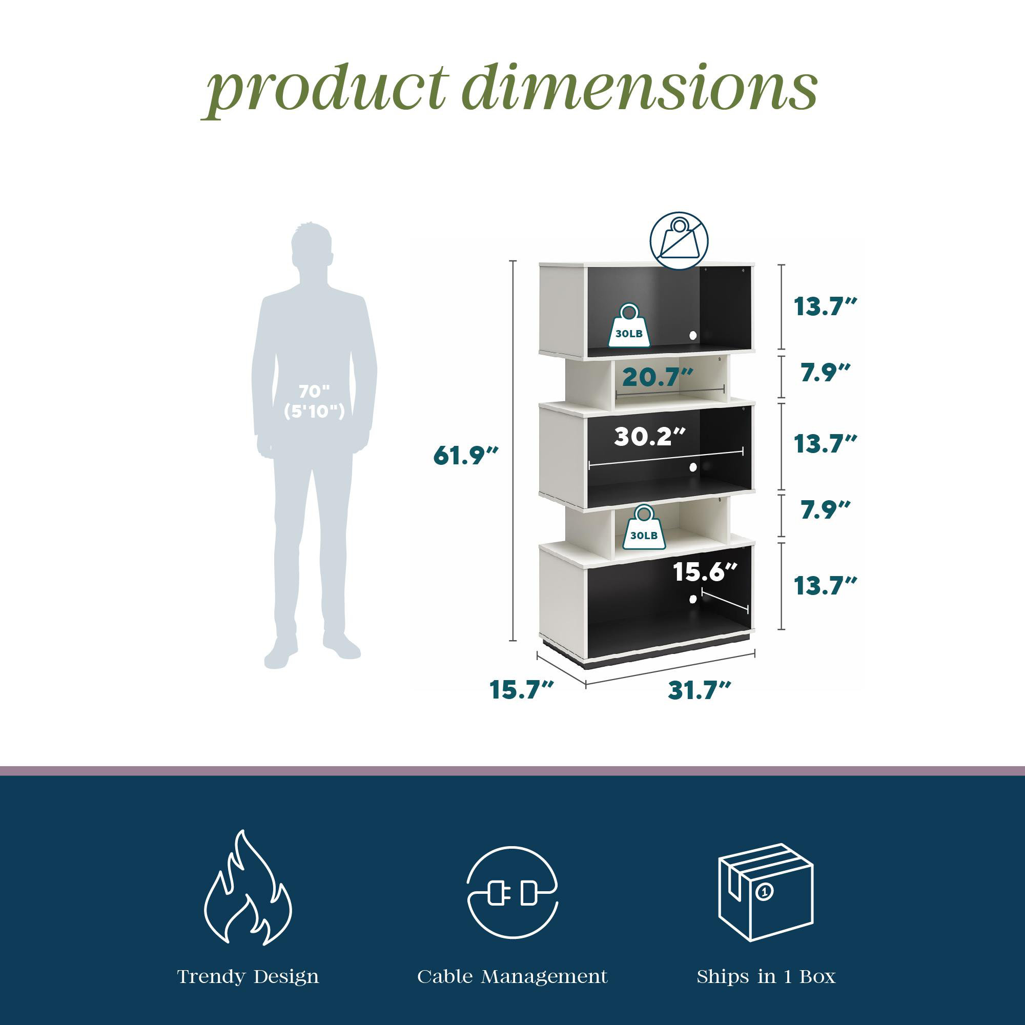 Novogratz Shadow Gaming Storage Unit Bookcase & Reviews | Wayfair
