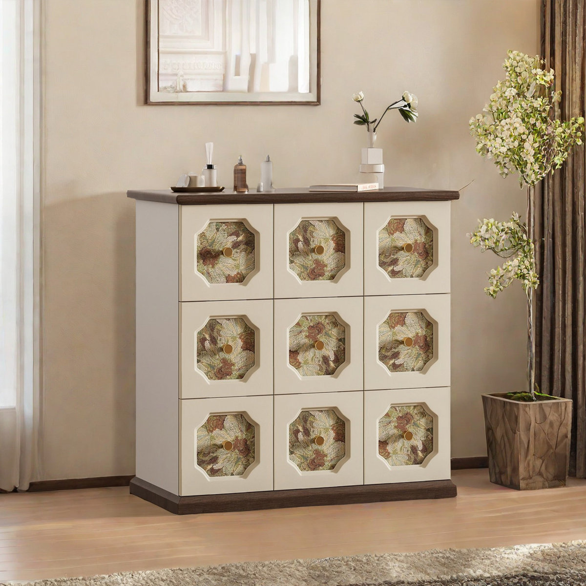 GINATOL Vintage Medieval-Style Wooden Accent Chest - Wayfair Canada