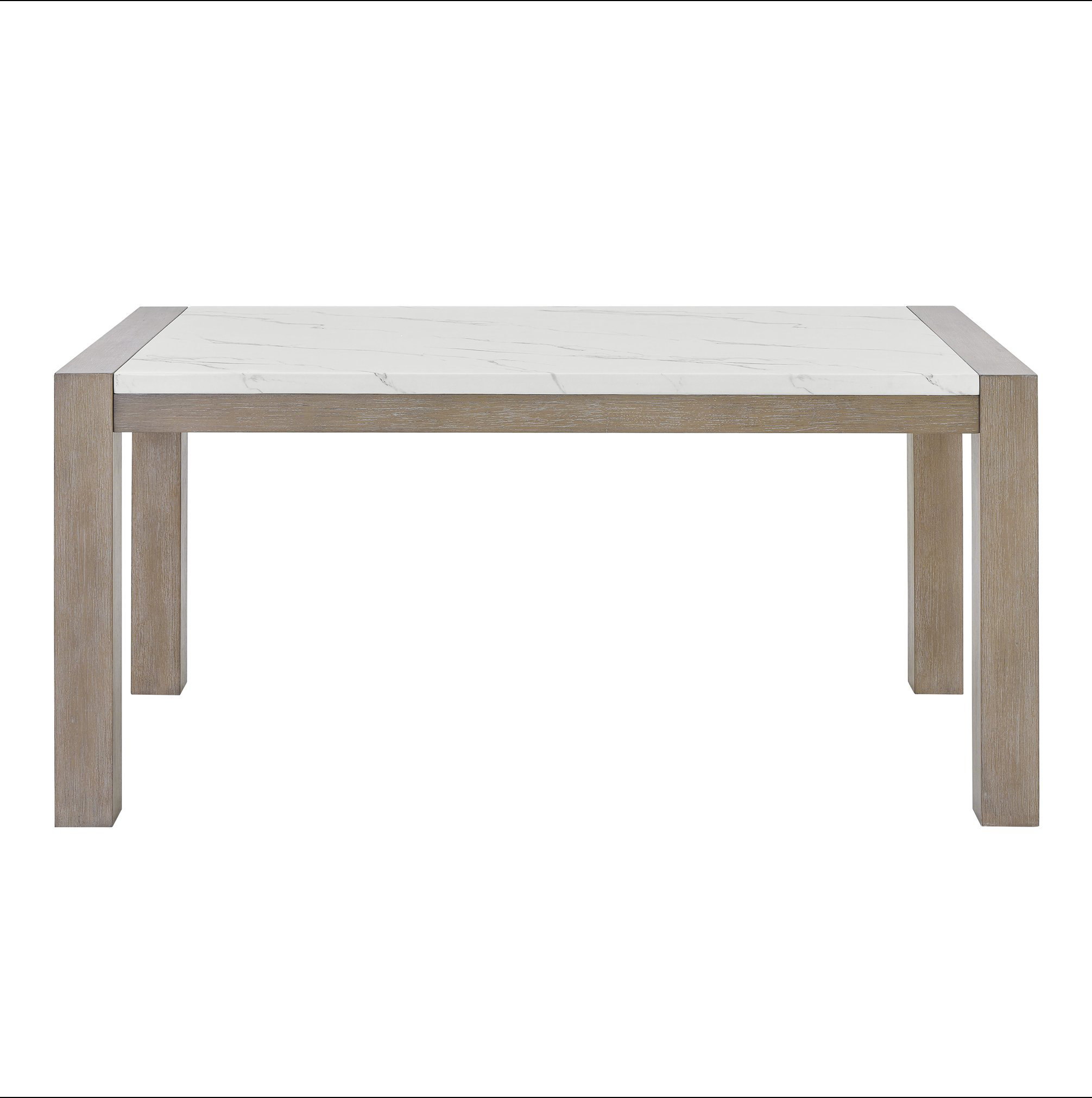 Ivy Bronx Tabitha Rectangular Dining Table in Light Oak Finish | Wayfair