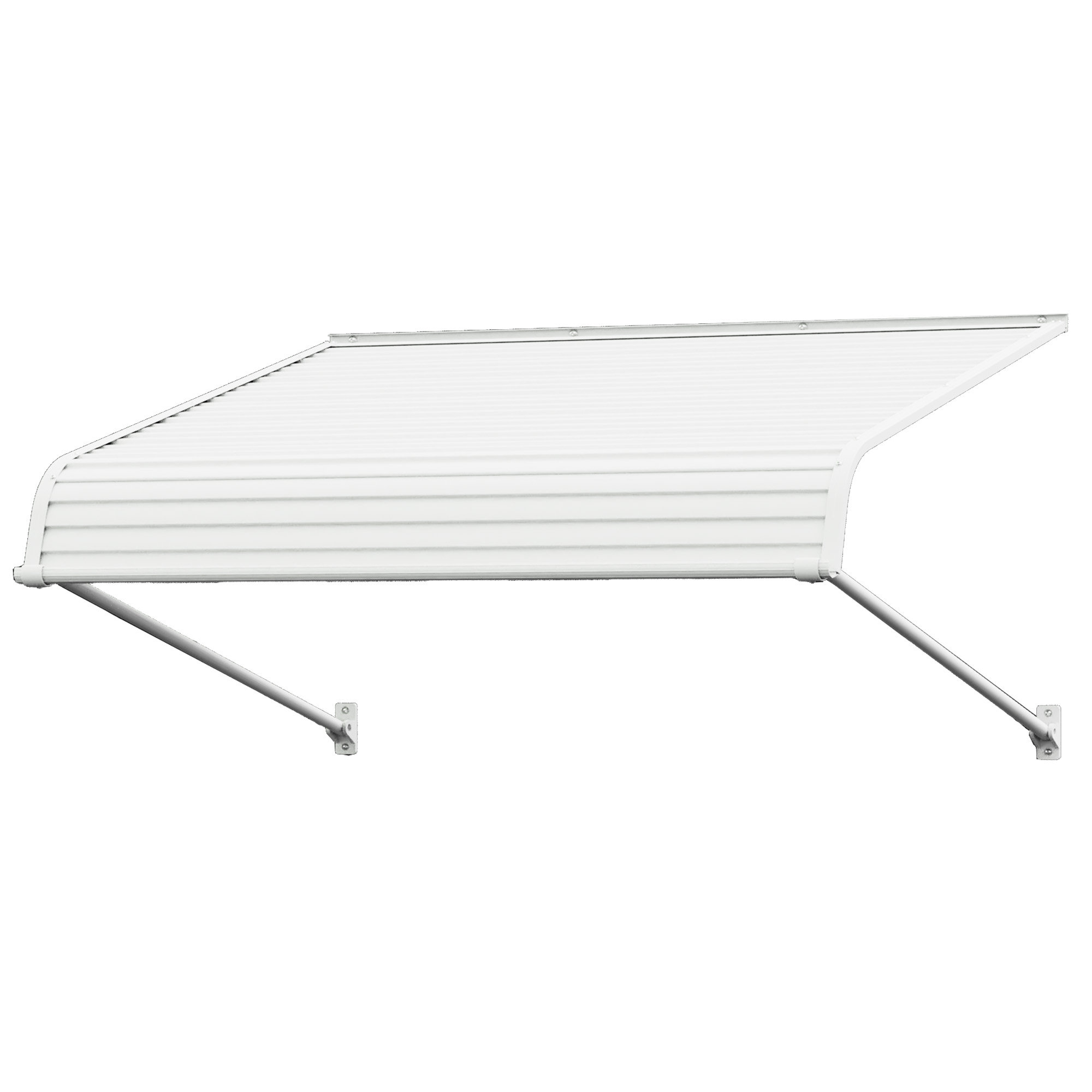 Kozyard Patio Awnings For Window Doors Canopy W48“Xd40'' Aluminum Frame ...