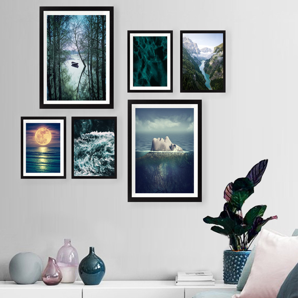 East Urban Home Anonymous - 6 Piece Picture Frame Graphic Art Set on ...