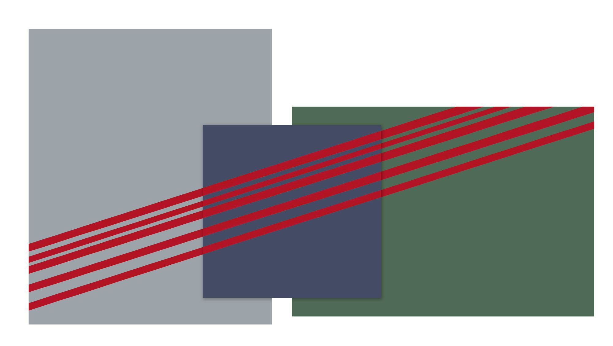 Wendover Art Group Layered Stripes 1 by Thom Filicia - Unframed Graphic ...