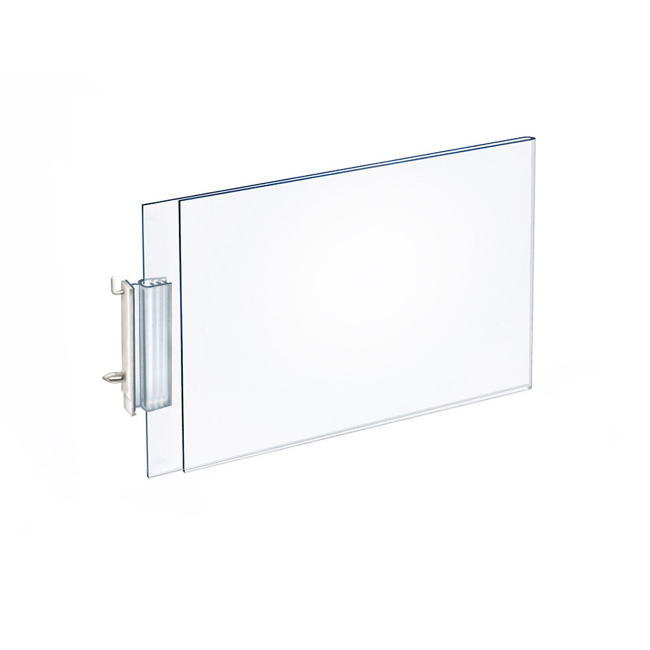 Azar Displays Two-Sided Acrylic Sign Holder with Pegboard Grippers 8.5 ...