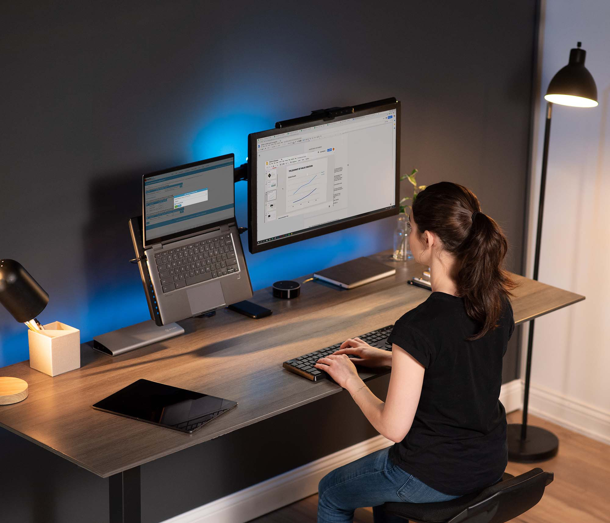 Vivo Single Monitor and Laptop Desk Mount & Reviews - Wayfair Canada