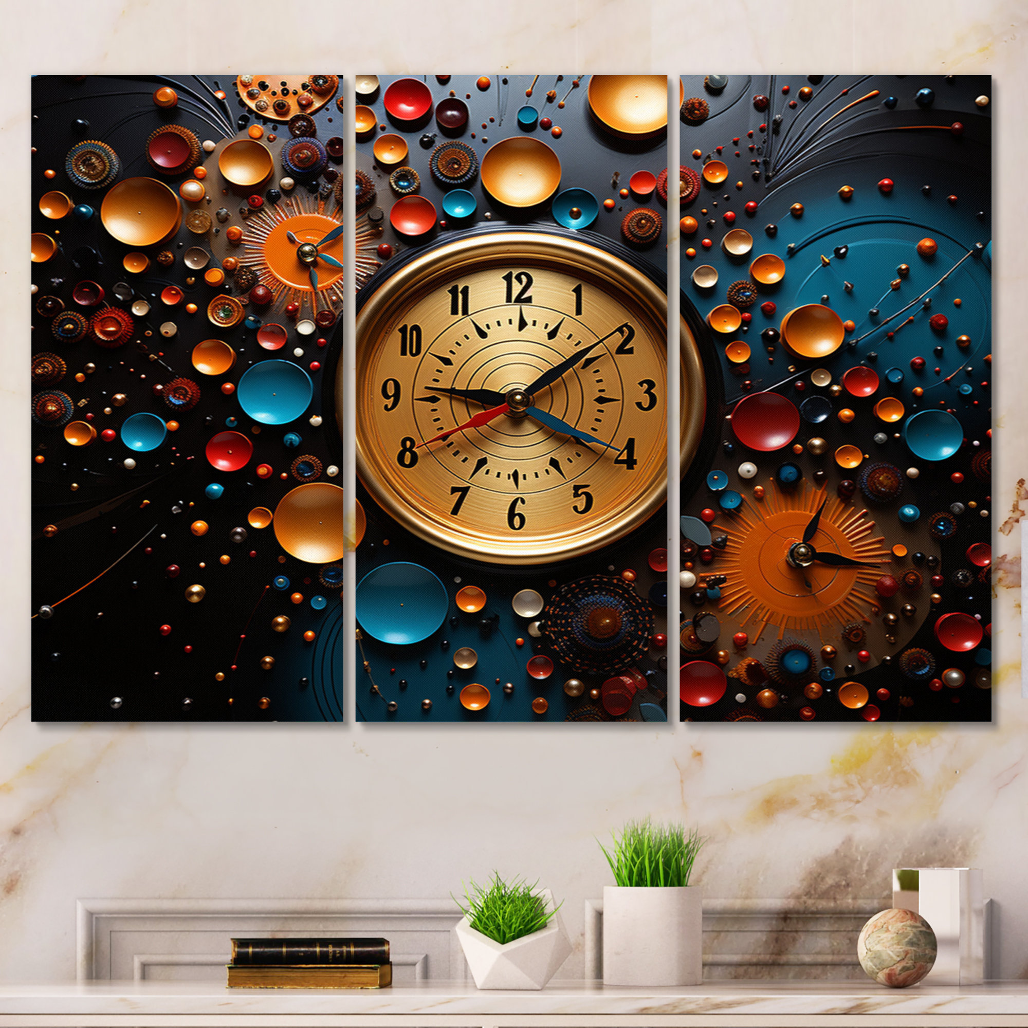 Latitude Run® Watch Moments In Motion - Watches Metal Wall Decor Set ...
