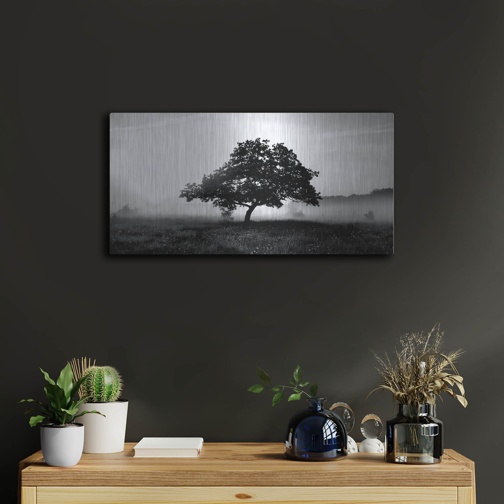 Latitude Run® Solemn Tree' by Photoinc Studio, Metal Wall Art | Wayfair