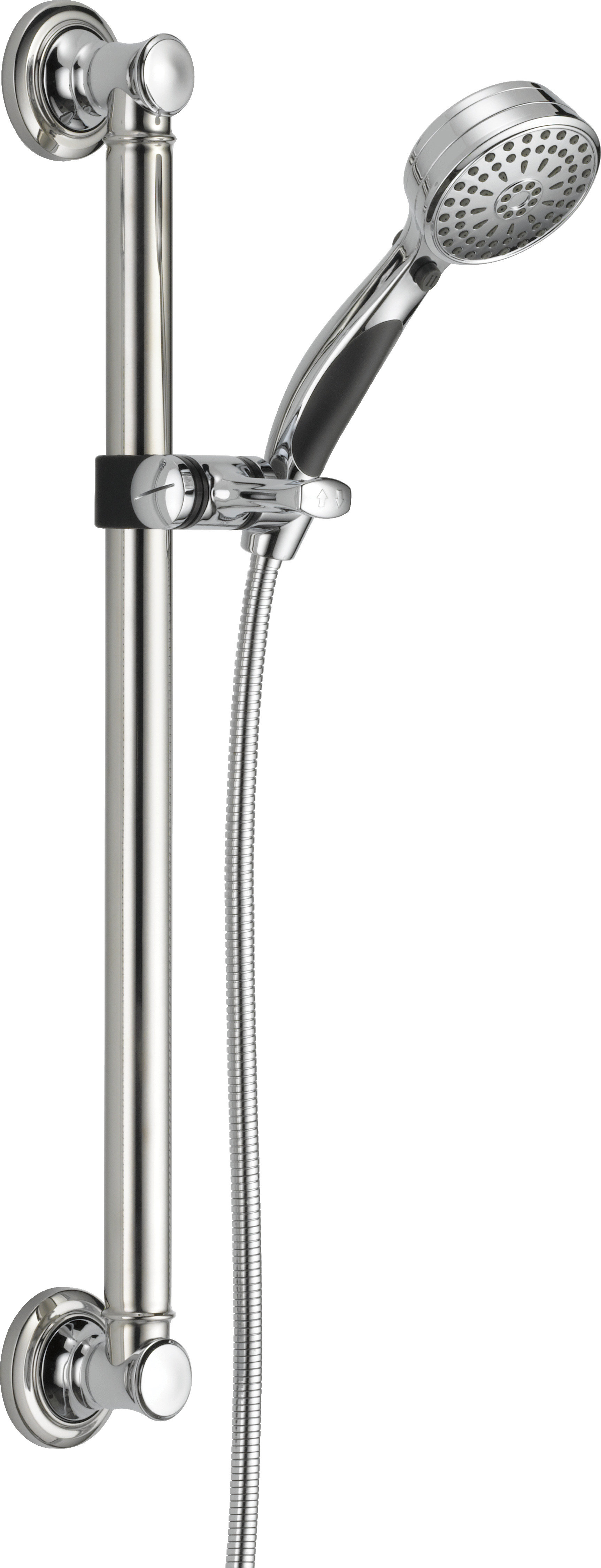 Delta Activtouch Hand Shower with Slide Bar, 9-Spray Handheld Shower ...