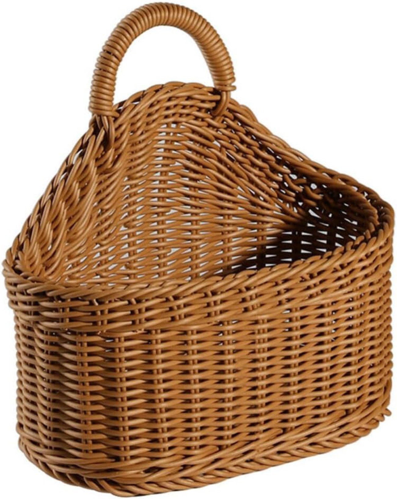Bay Isle Home Artemio Wicker Wall Organizer with Wall Baskets | Wayfair