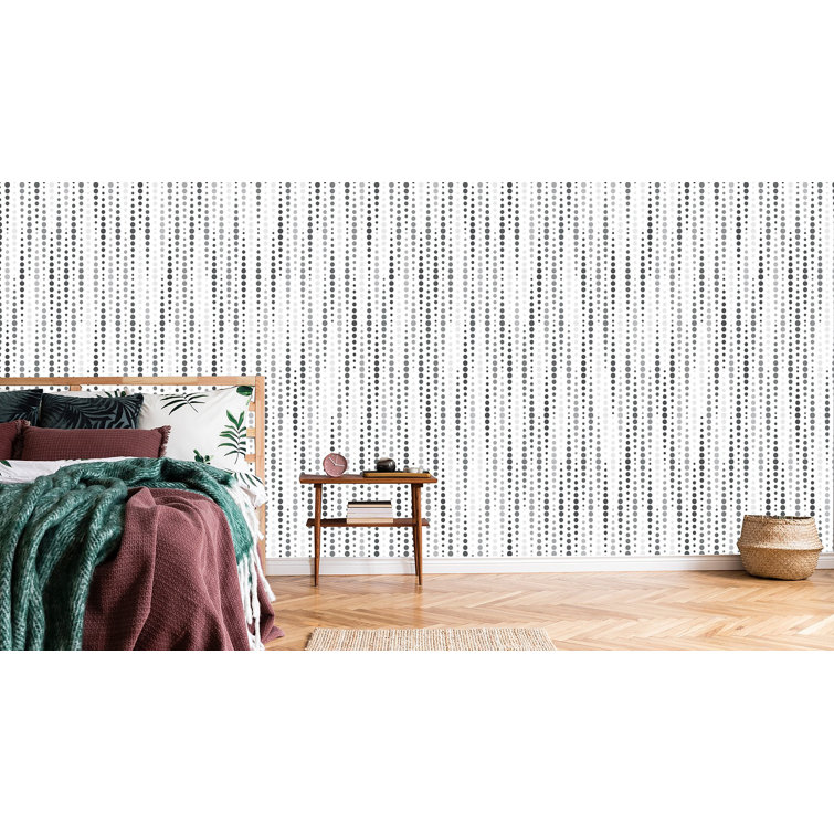 Latitude Run® Peel & Stick Geometric Roll | Wayfair