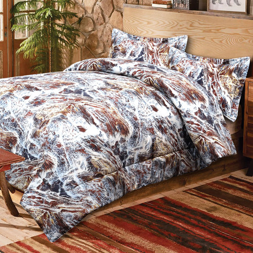 Realtree Aspect Comforter Set Cotton Fabric Super Soft Easy Care ...