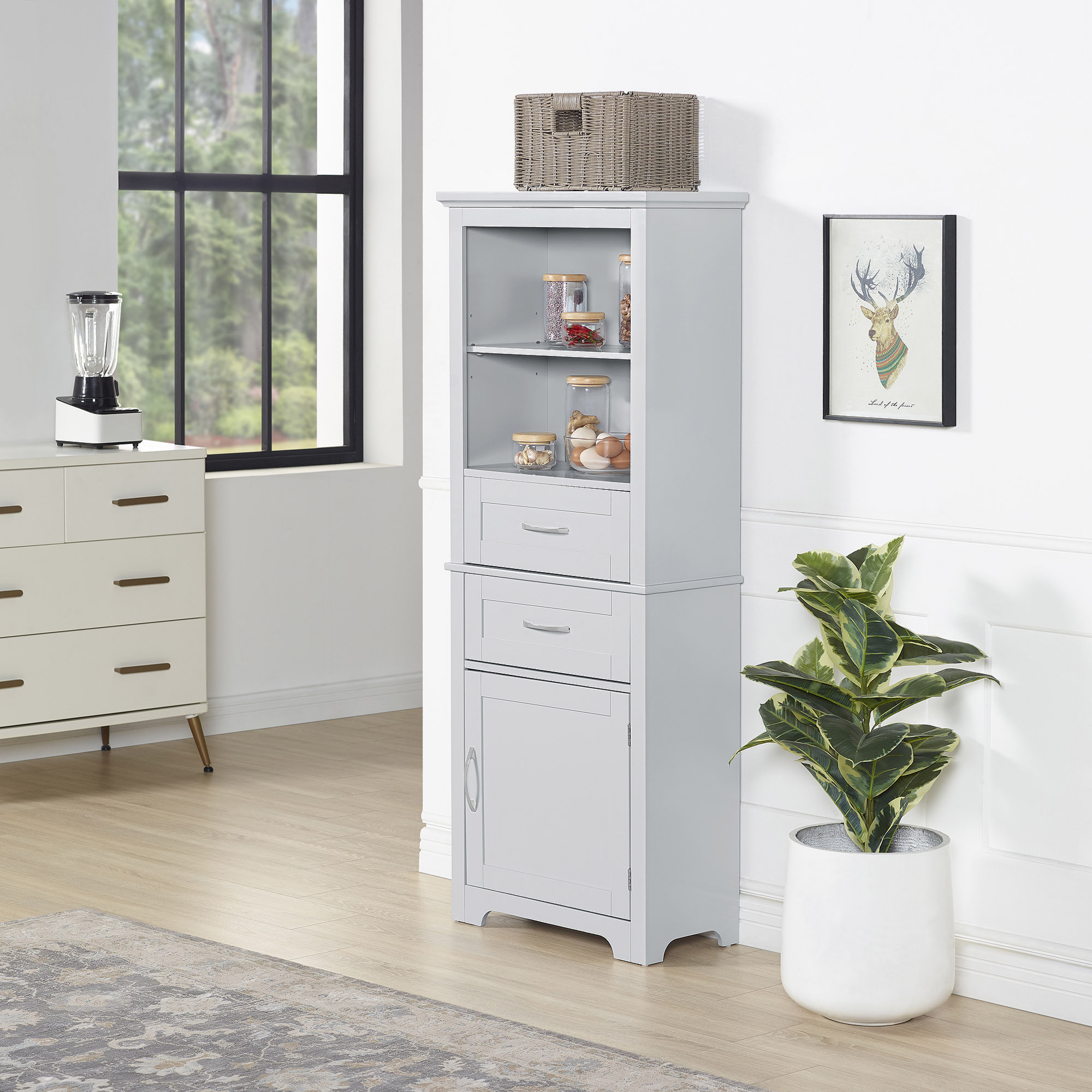 Winston Porter Storage Cabinets With Doors | Wayfair