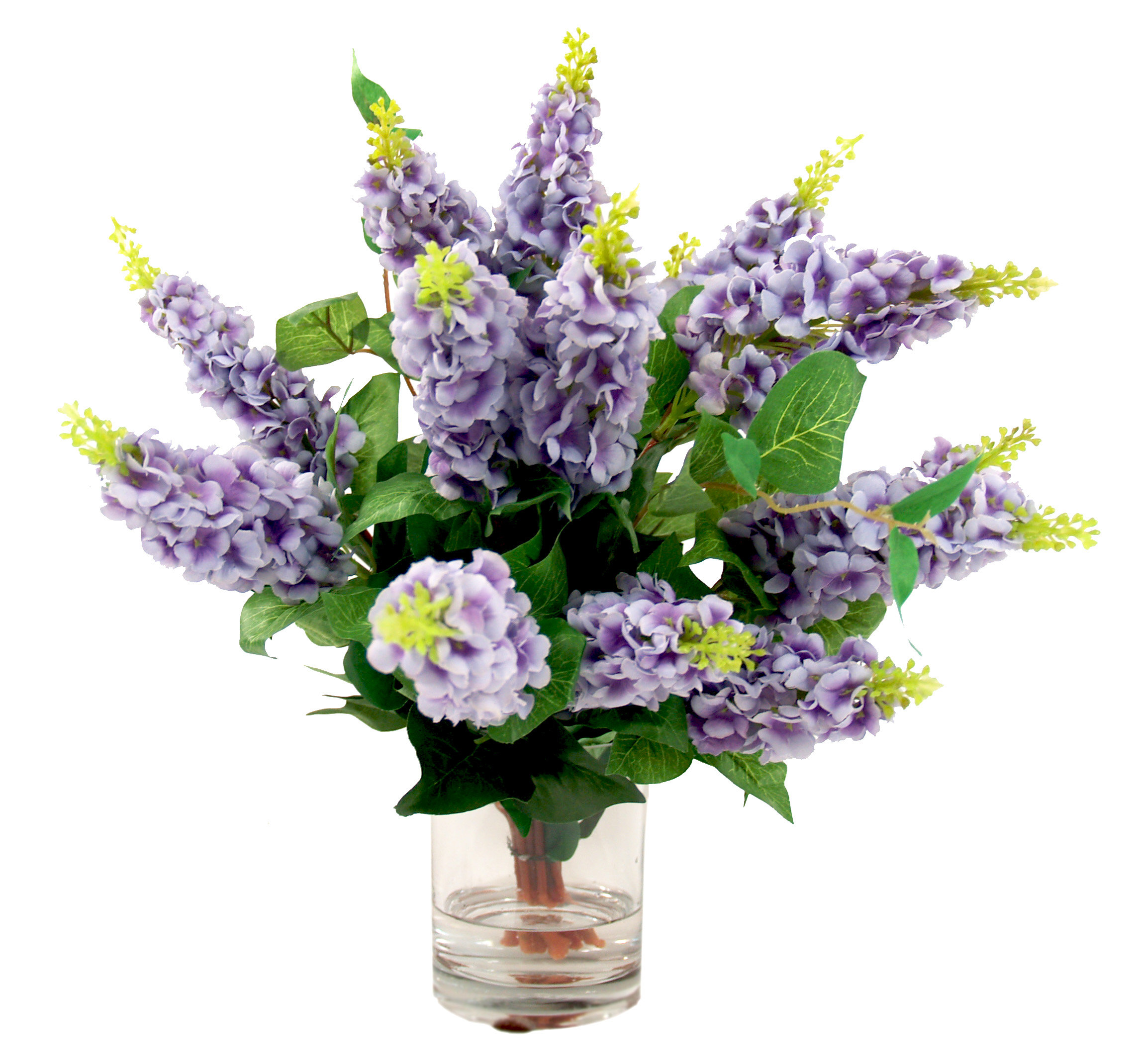 Primrue Lavender in Glass Vase | Wayfair
