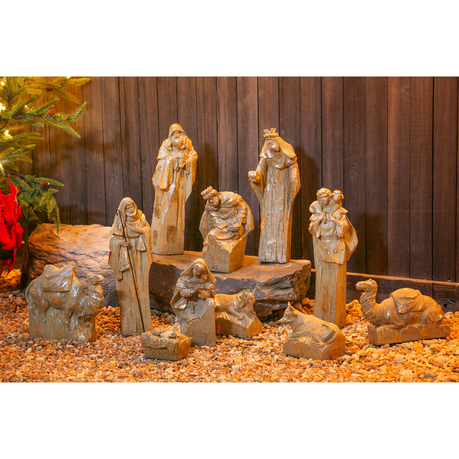 Rebrilliant 11 Piece Nativity Set & Reviews - Wayfair Canada