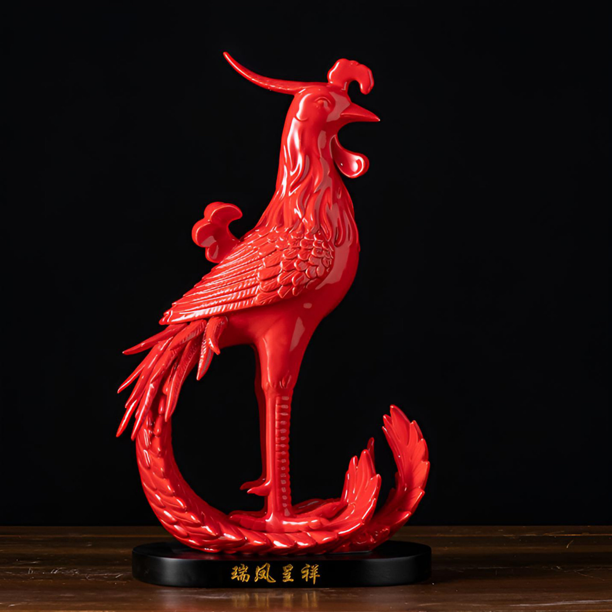 lingfan Stunning Ceramic Phoenix Decor – Intricate Handmade Art | Wayfair