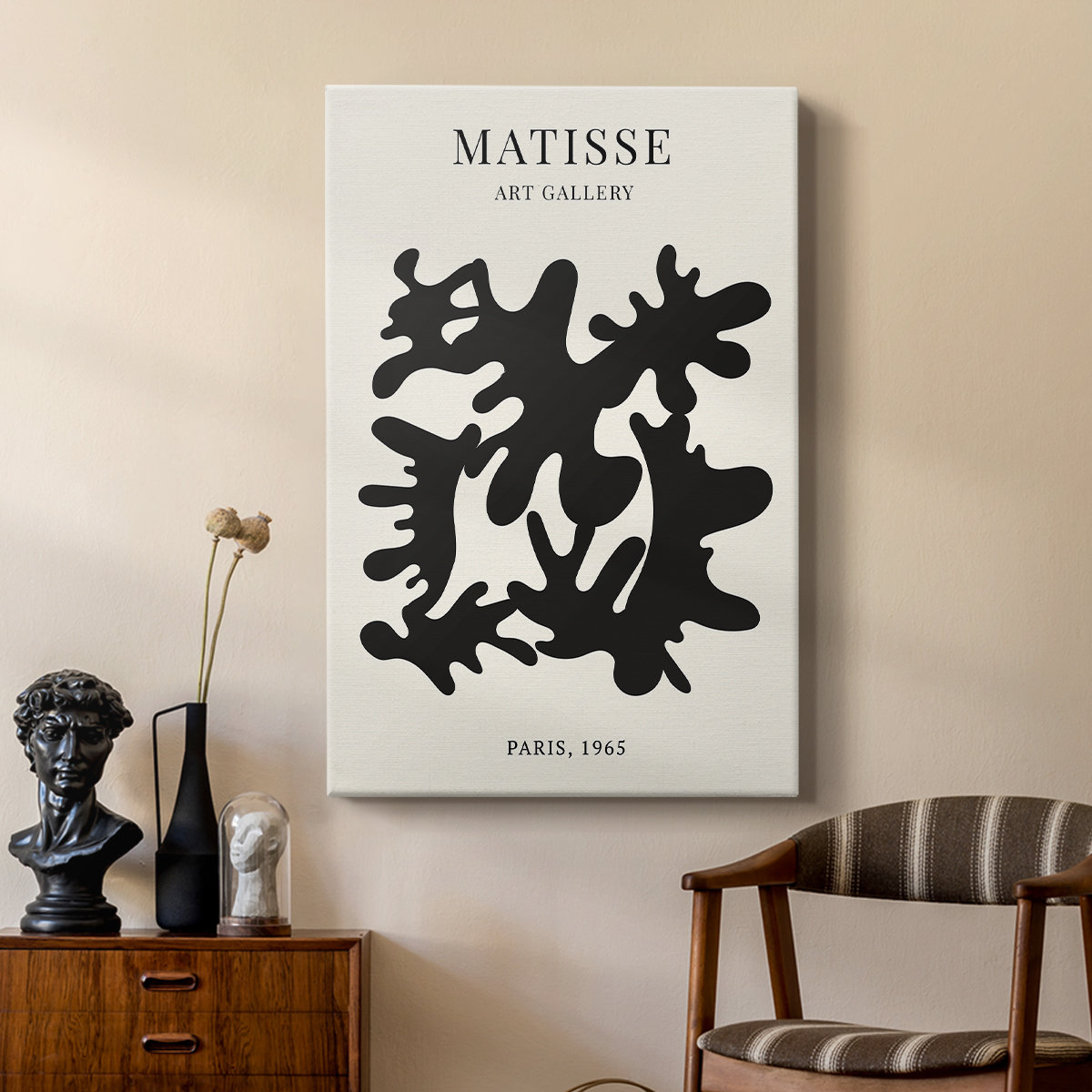 George Oliver Matisse LXIX Framed Print -Custom Wrapped Gallery Cavas ...