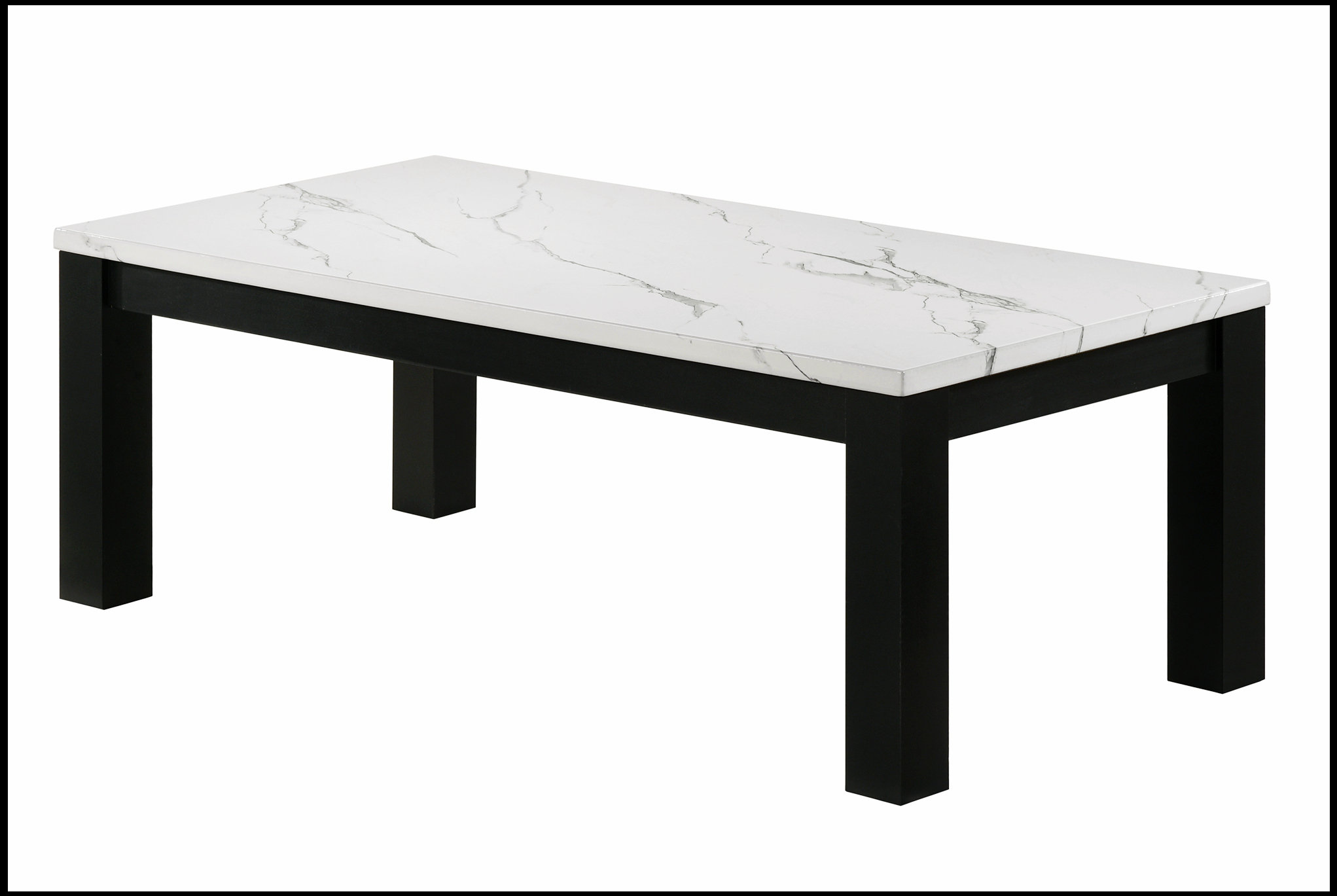 Brayden Studio® Versatile Rectangular Nesting Coffee Tables with Marble ...