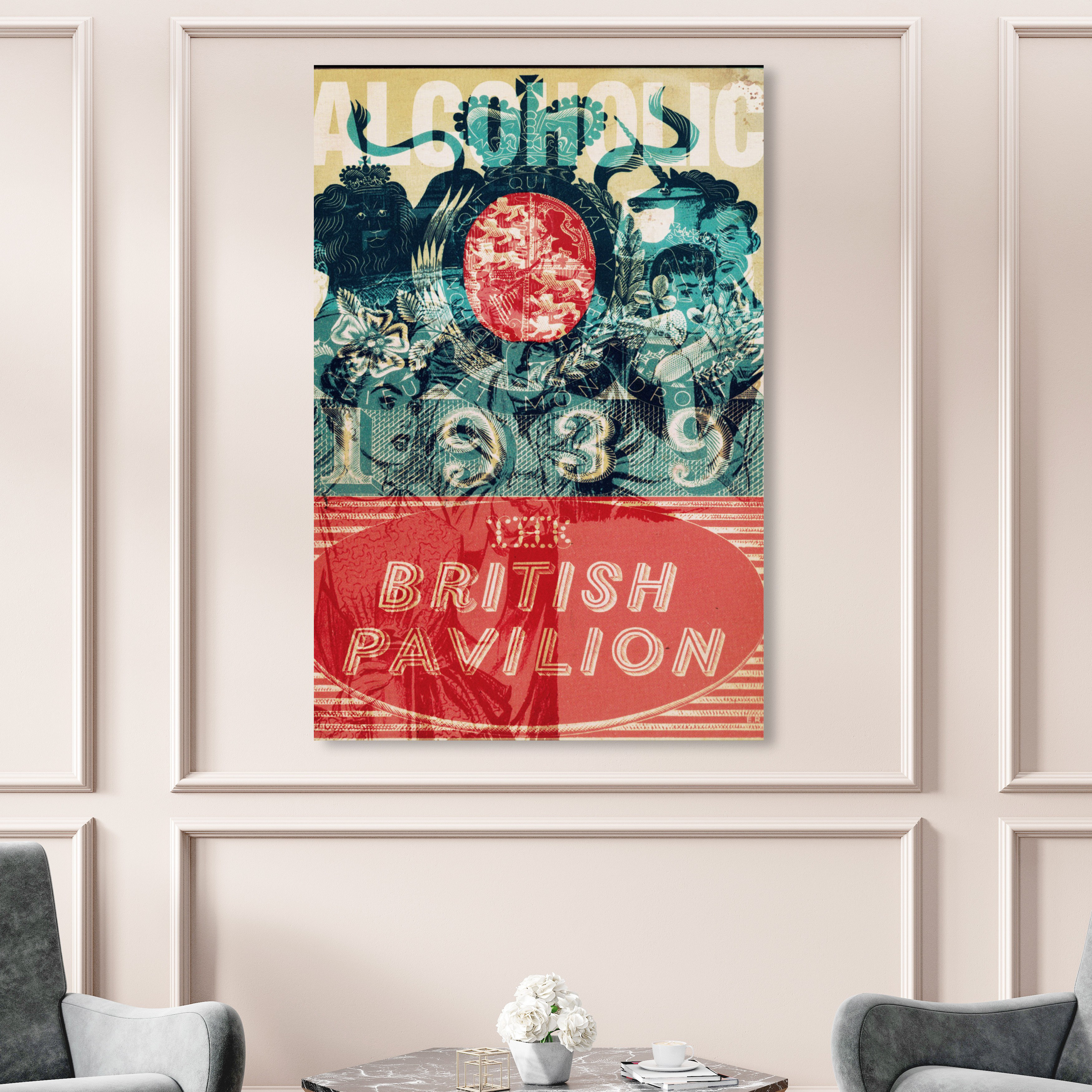 Oliver Gal Burst Creative Alcoholic The Oliver Gal Artist Co. - Wrapped ...