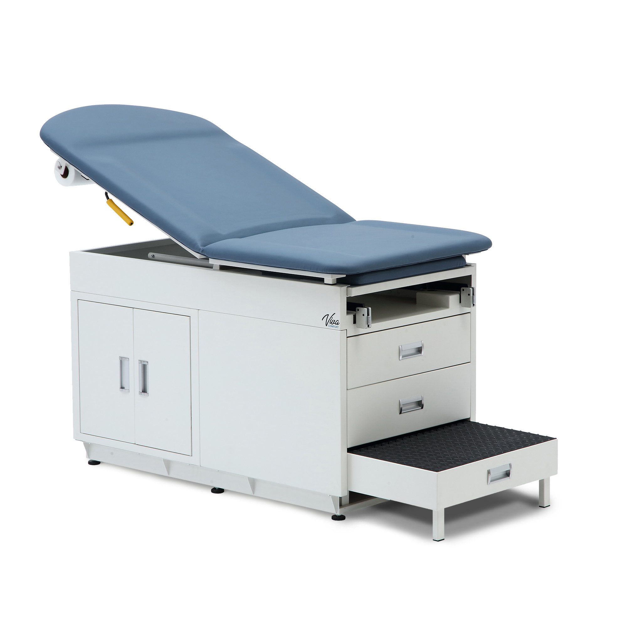 Ebern Designs VivaComfort Adjustable Physician Exam Table with Cabinet ...
