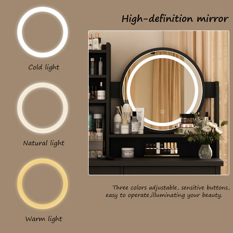 Wildon Home® Bakelaar Vanity & Reviews | Wayfair