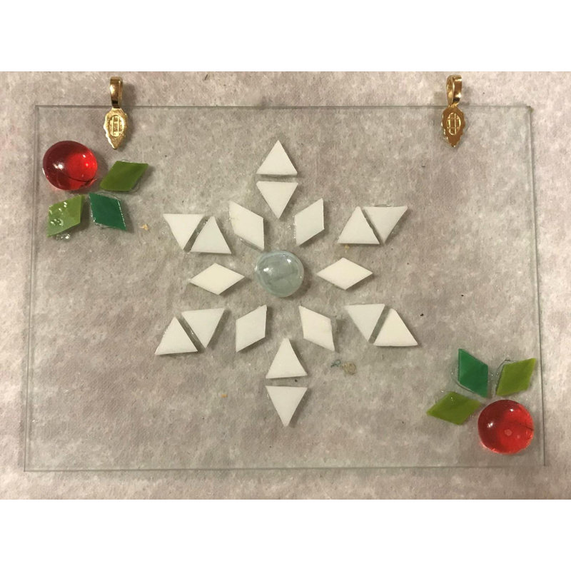 Suploo 5'' Glass Decorative Tile Insert | Wayfair