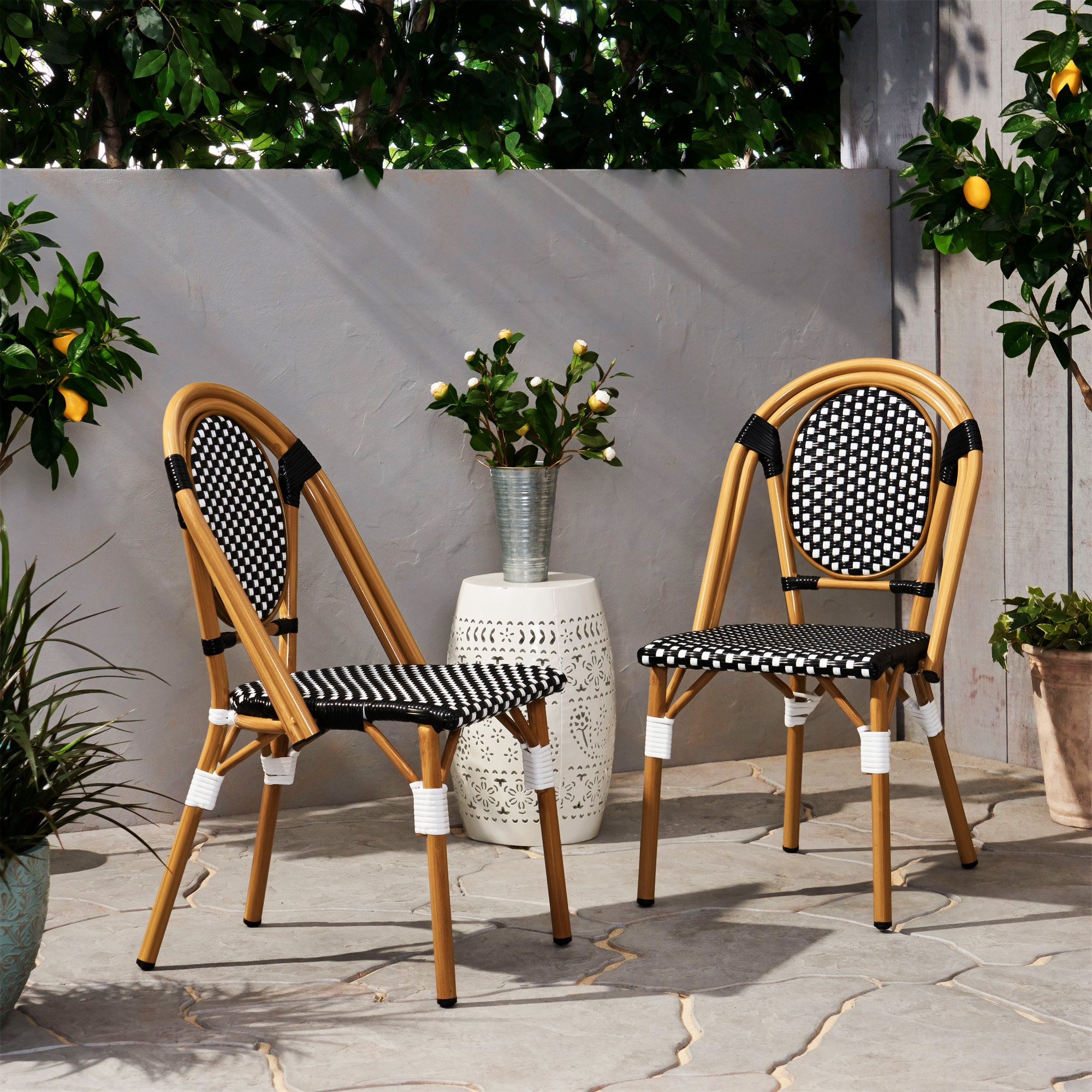 Bayou Breeze Patio Dining Side Chair & Reviews | Wayfair