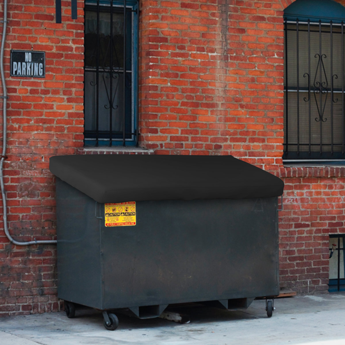 Latitude Run® Heavy Duty Multipurpose Outdoor Dumpster Cover, Durable ...