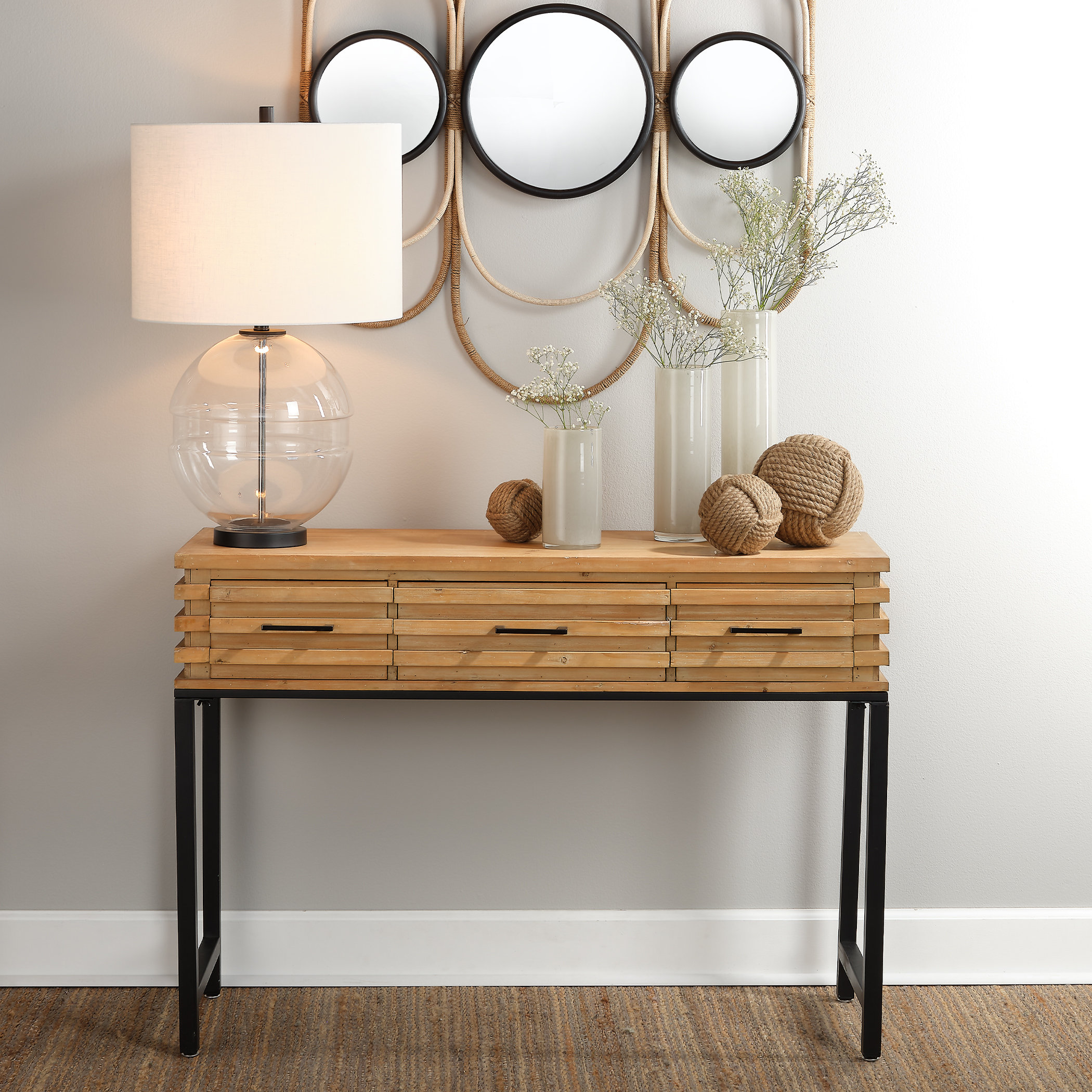 Union Rustic Console San Marcos 46,75 " et avis - Wayfair Canada