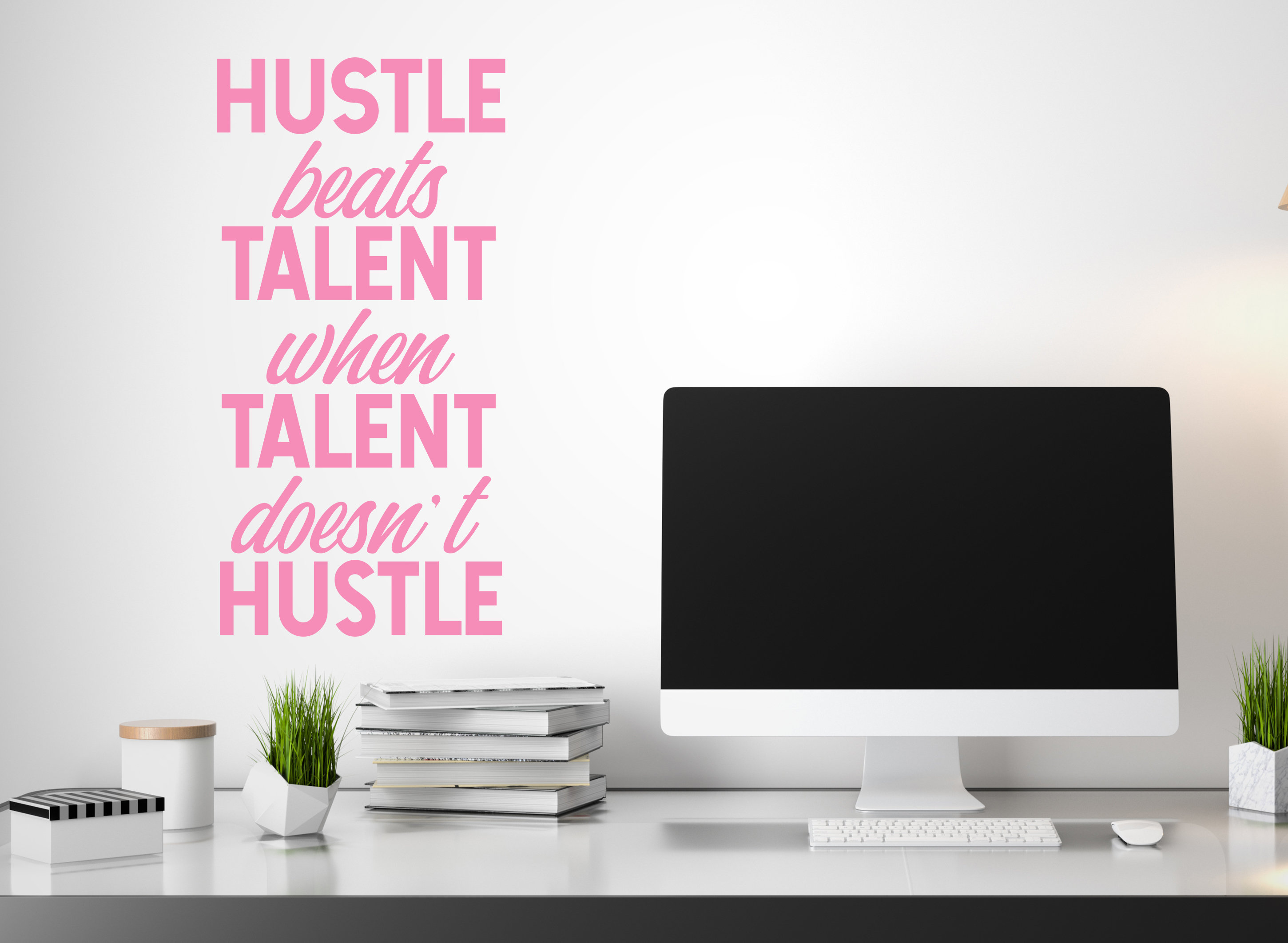 Story Of Home Decals Hustle Beats Talent Wall Decal | Wayfair