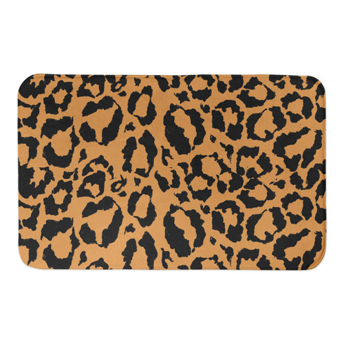 Animal Print Bath Rugs & Mats You'll Love | Wayfair