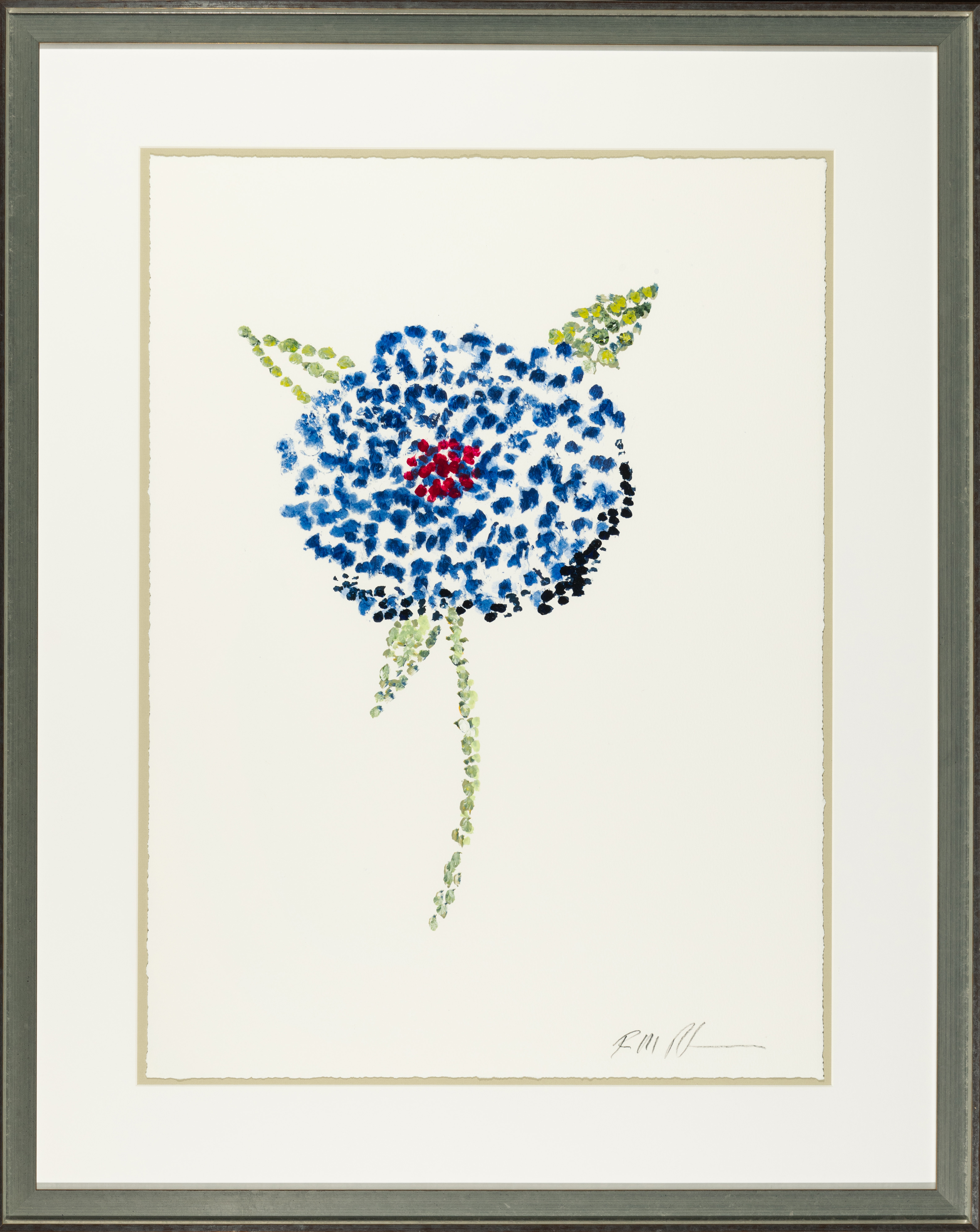RFA Decor Fingerprint Flower by Robert Robinson - Picture Frame ...