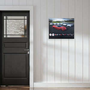 Second Story Collection Corvette C7 Generations On Canvas Print | Wayfair